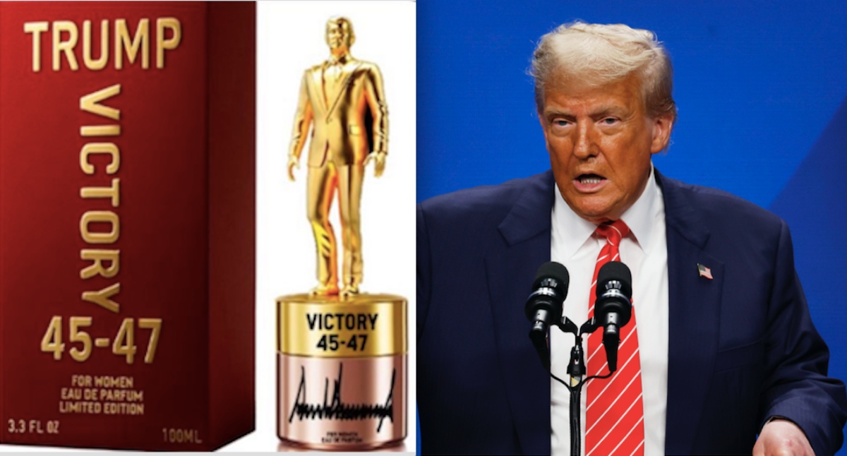 Trump lanza una grafancia llamada 'Victory 45-47'