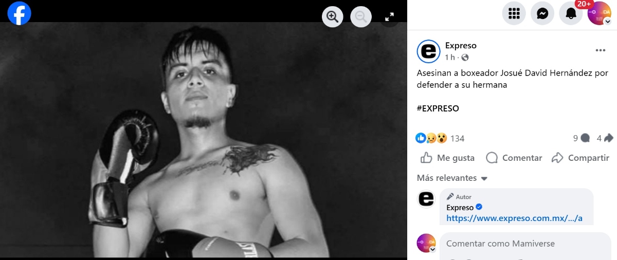 Josué David Hernández boxeo mexicano pierde a joven promesa