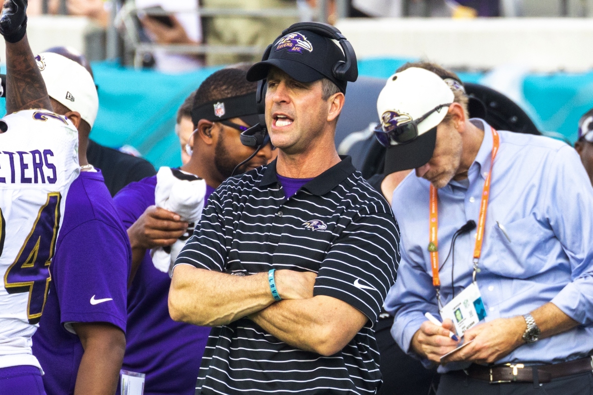 John Harbaugh Giants sign him